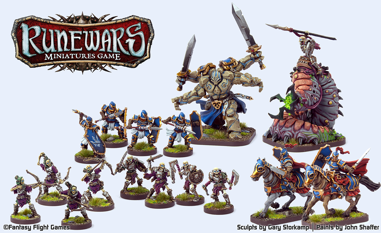RuneWars: The Miniatures Game – Impressions – Bits & Pieces