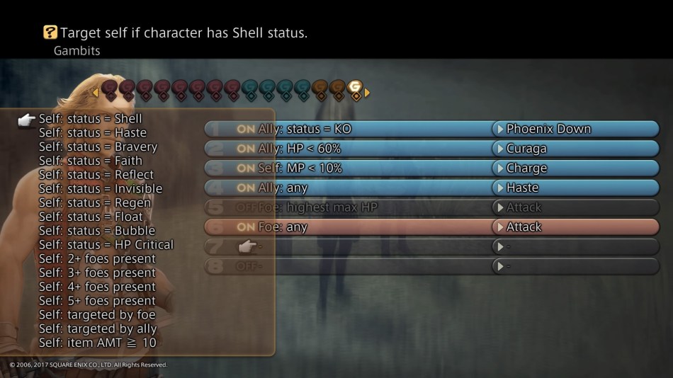 Best Bits – Final Fantasy XII: The Zodiac Age’s Gambit System – Bits ...