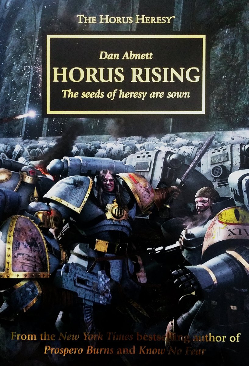 Bookclubbing – Horus Rising – The Horus Heresy – Review – Bits & Pieces