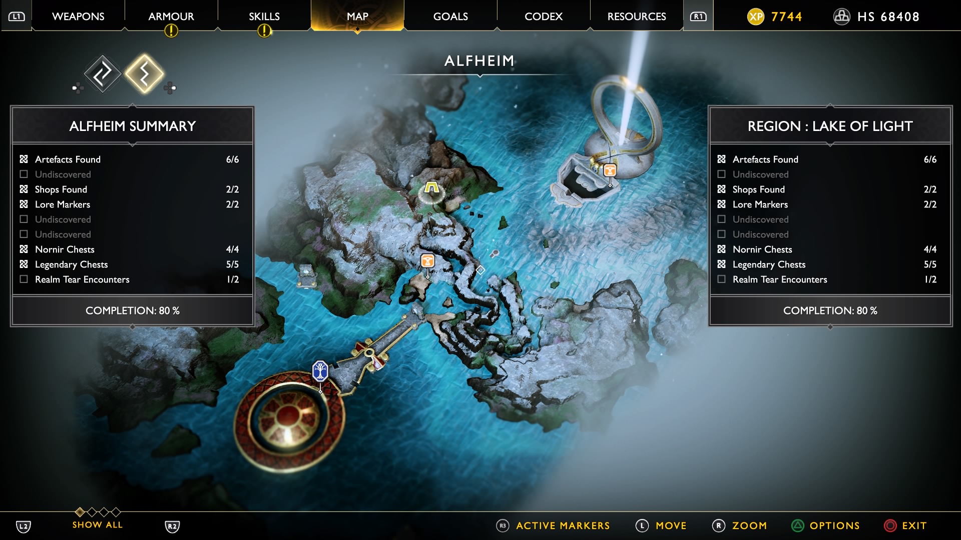 God of War’s fantastic, yet unreliable, map – Bits & Pieces